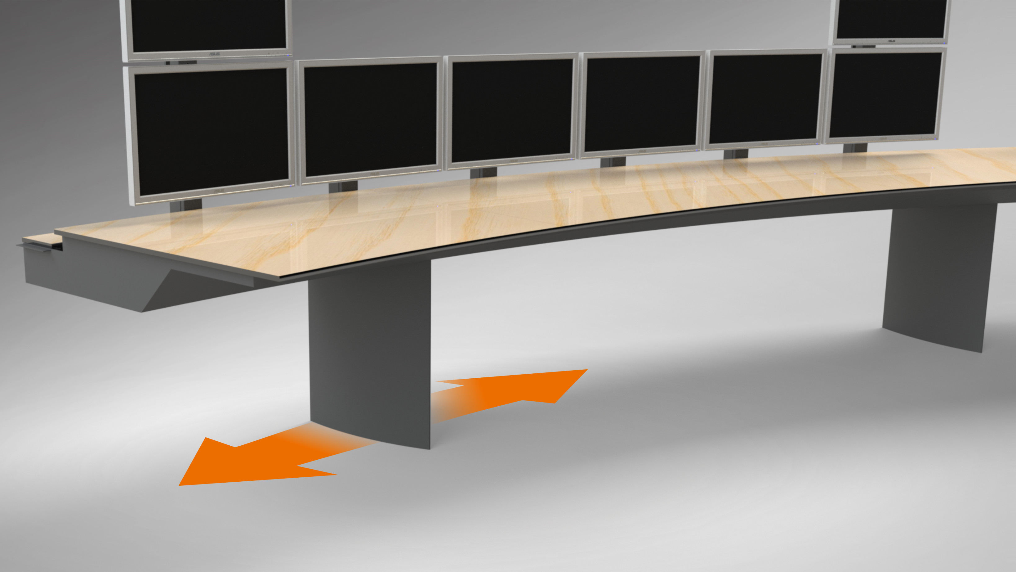 SymFlex, a modular console line for control rooms