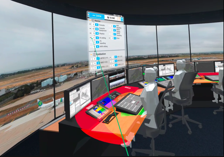 Symbio designs a virtual air traffic control simulator at Orly