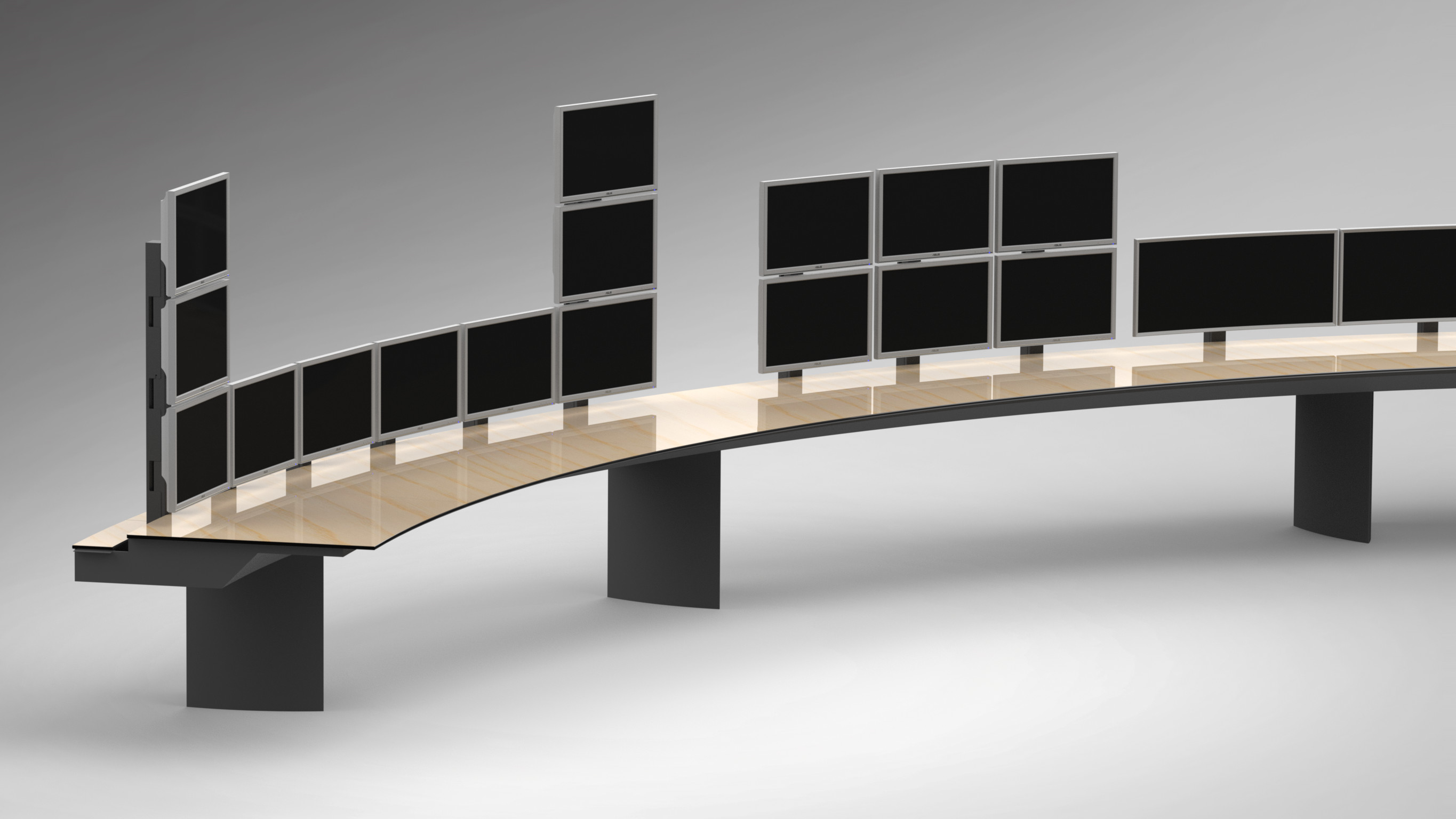 SymFlex, a modular console line for control rooms