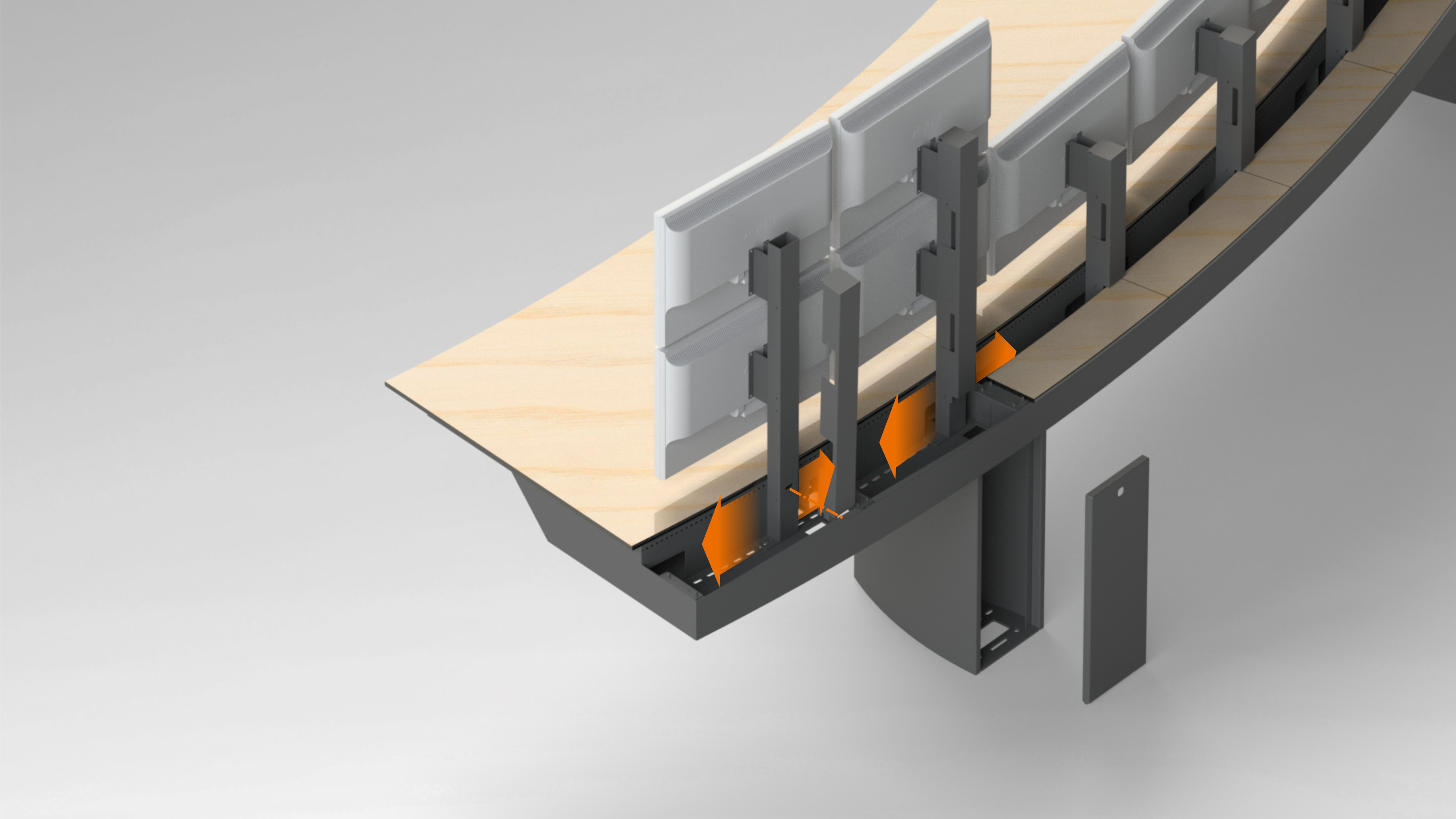SymFlex, a modular console line for control rooms